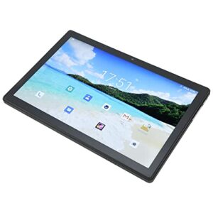 Tablet 10.1 inch Android 12 Tablet, 8GB RAM and 256GB ROM, Octa Core CPU, 5G WiFi, Support 4G Communication Network, Dual 16MP and 8MP Camera, Black