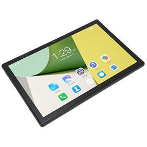 Tablet 10.1 inch Android 12 Cellular Tablet, 8GB RAM and 256GB ROM, Octa Core CPU, 16MP and 8MP Camera, 7000mAh Battery Tablet PC, Black