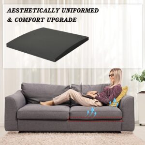 HAVARGO Couch Cushion Support for Sagging Seat, High Density Foam Under Couch Cushion Support Anti Slip, Dark Grey 1Pc