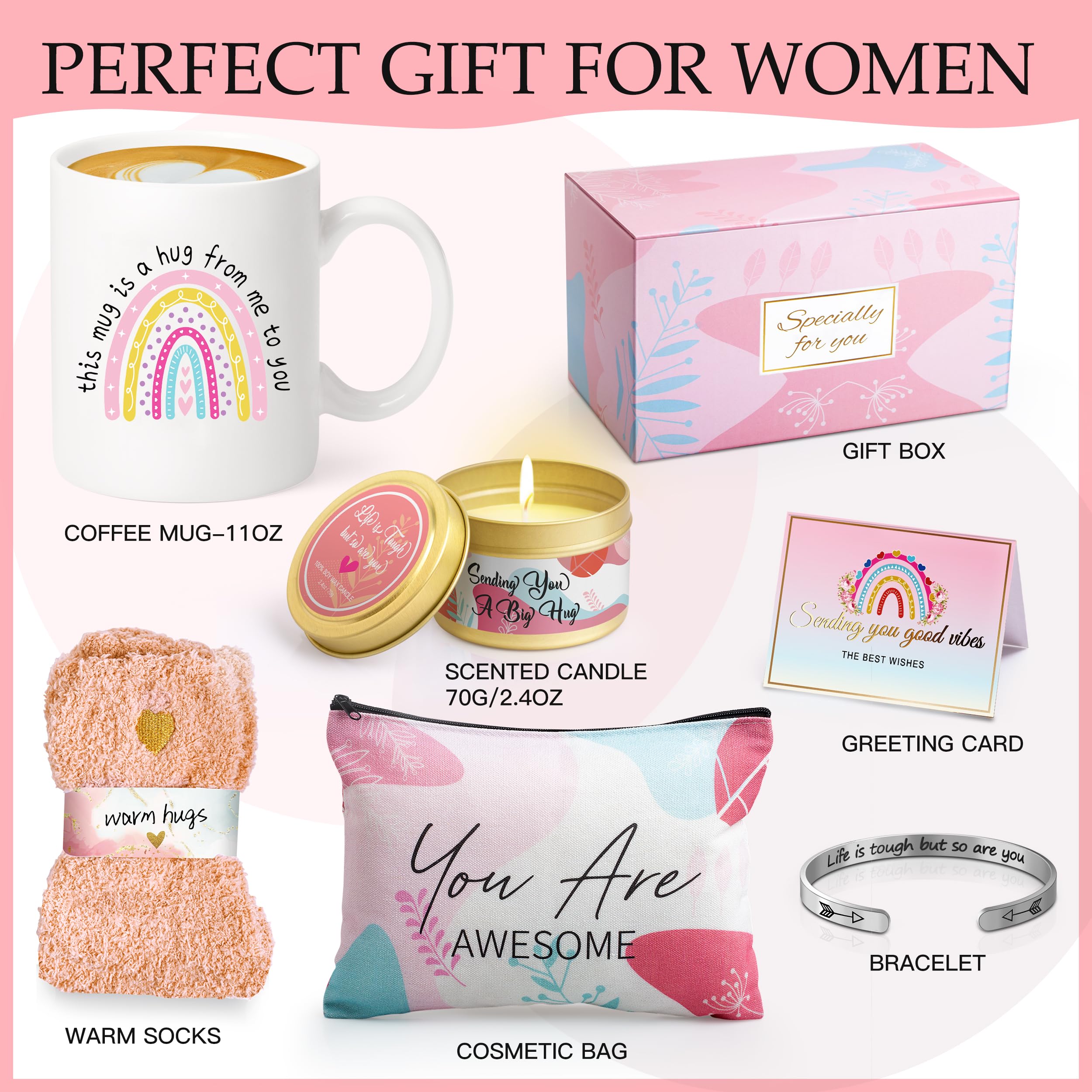 Gifts for Women,Get Well Soon for Women After Surgery,Birthday Gifts for Women Thinking of You Gifts Feel Better Gifts,Gifts for Sister,Mom,Wife,Teacher,11oz Coffee Mug