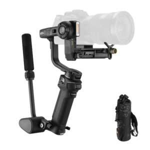 zhiyun weebill 3s combo gimbal stabilizer for dslr and mirrorless camera canon/nikon/sony/panasonic/fujifilm, native vertical shooting,extendable sling grip