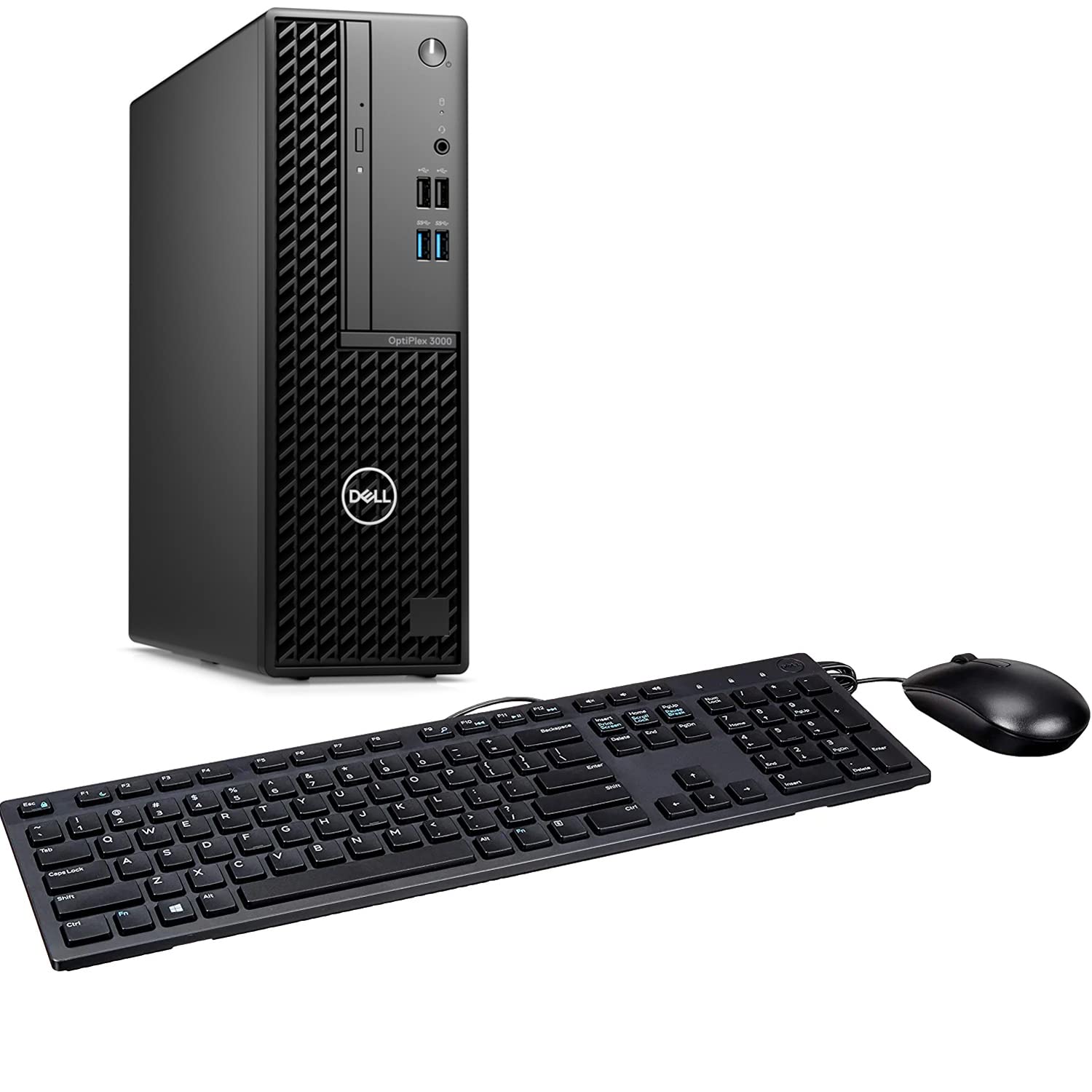 Dell 2023 OptiPlex 3000 SFF Mini Desktop (Intel i5-12500 6-Core, 16GB RAM, 256GB PCIe SSD, Intel UHD 770, AC WiFi, Bluetooth 5.1, 4 USB, 1 HDMI, 1 Display Port, Win 10 Pro)