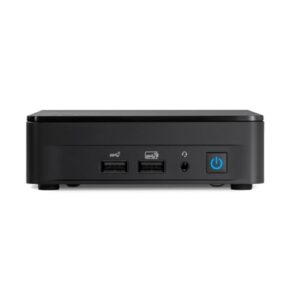 intel nuc i5-1340p 4.6 ghz 2xddr4 sodimm m.2 ssd 4xdisplays integrated graphic 2xhdmi 2xdp via usb-c 2xthuderbolt wifi6 4xusb lan no ac cord