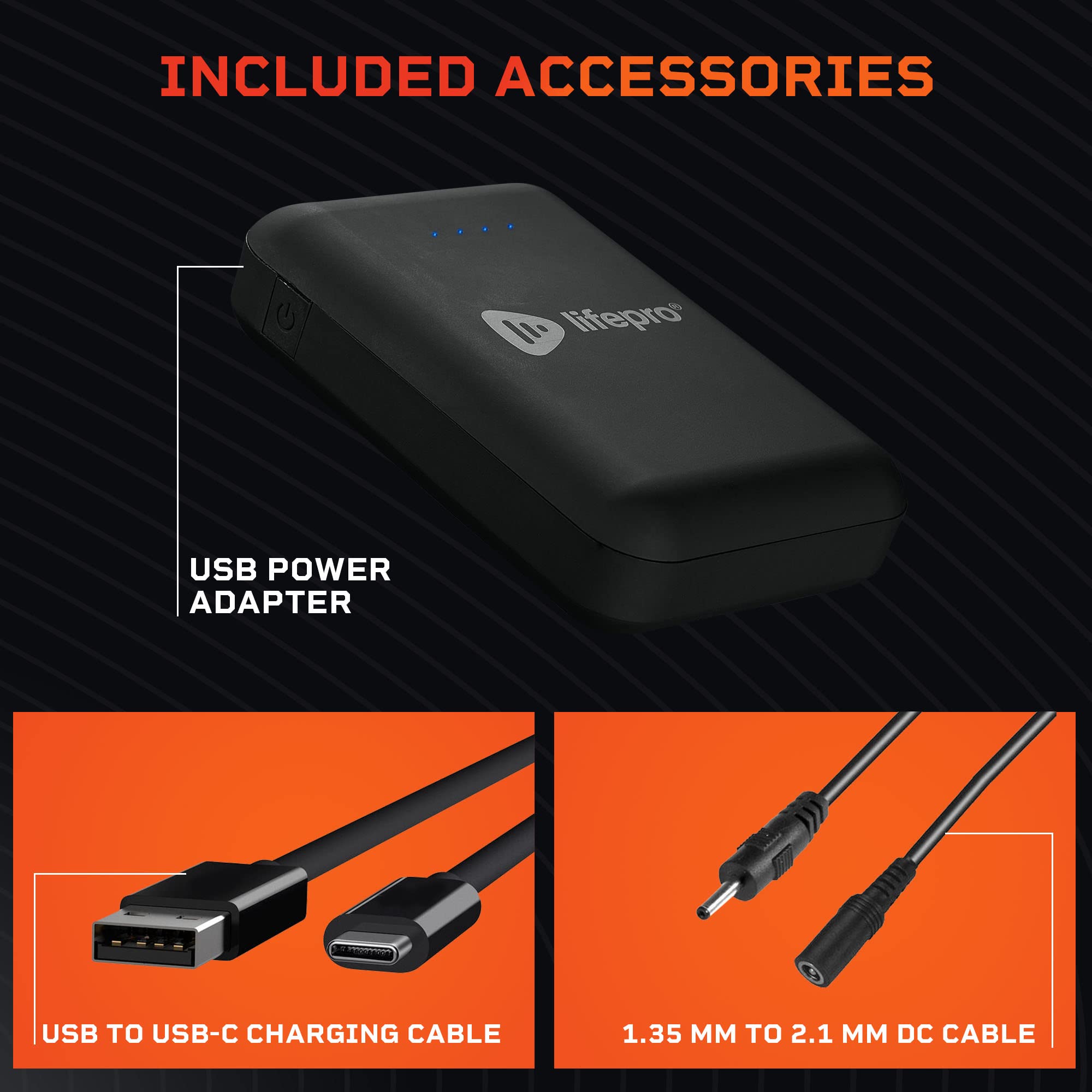 LifePro Portable Powerbank for AllevaRed, AllevaRed Pro, & BioRecover - Long-Lasting 15,000 mAh Compact Battery Pack with USB 3.0 & Special 12V DC Output Port for Use with Your Wellness Gear!