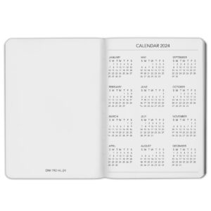 Harbor Desk Weekly Planner 2024 - Leida Pine - 8x5.5"