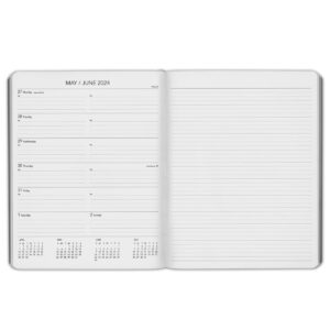 Harbor Journal Weekly Planner 2024 - Cambridge Lavender - 9"x7"