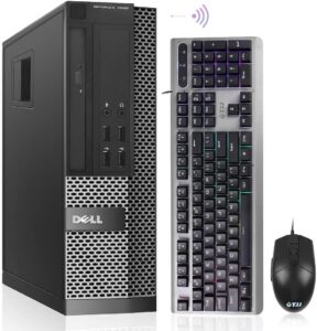 dell optiplex 7020 desktop computers i7-4790 3.6ghz,32gb ram new 2tb ssd, ac8260 built-in wifi ready,refurbished computer pc, dual monitor support,hdmi windows 10 pro(renewed)