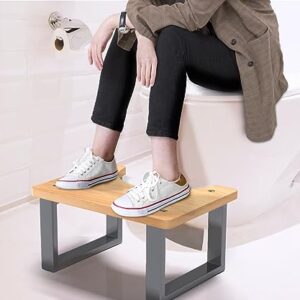 Ergonomic Bathroom Toilet Stool for Healthier Bowel Movements - Easy-to-Use Poop Stool Improves Digestion and Reduces Constipation Comfort Suitable for Adults & Kids Compatible for squatty Potty