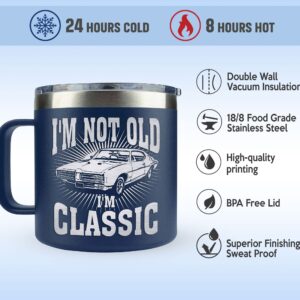 Birthday Gifts for Men, Dad, Grandpa - Gifts for Dad, Men - Men Gifts for Birthday, Dad Gifts for Fathers Day, Christmas - Gag, Funny Gifts for Men - Best Gifts for Men Unique - Novelty Men Mug 14Oz