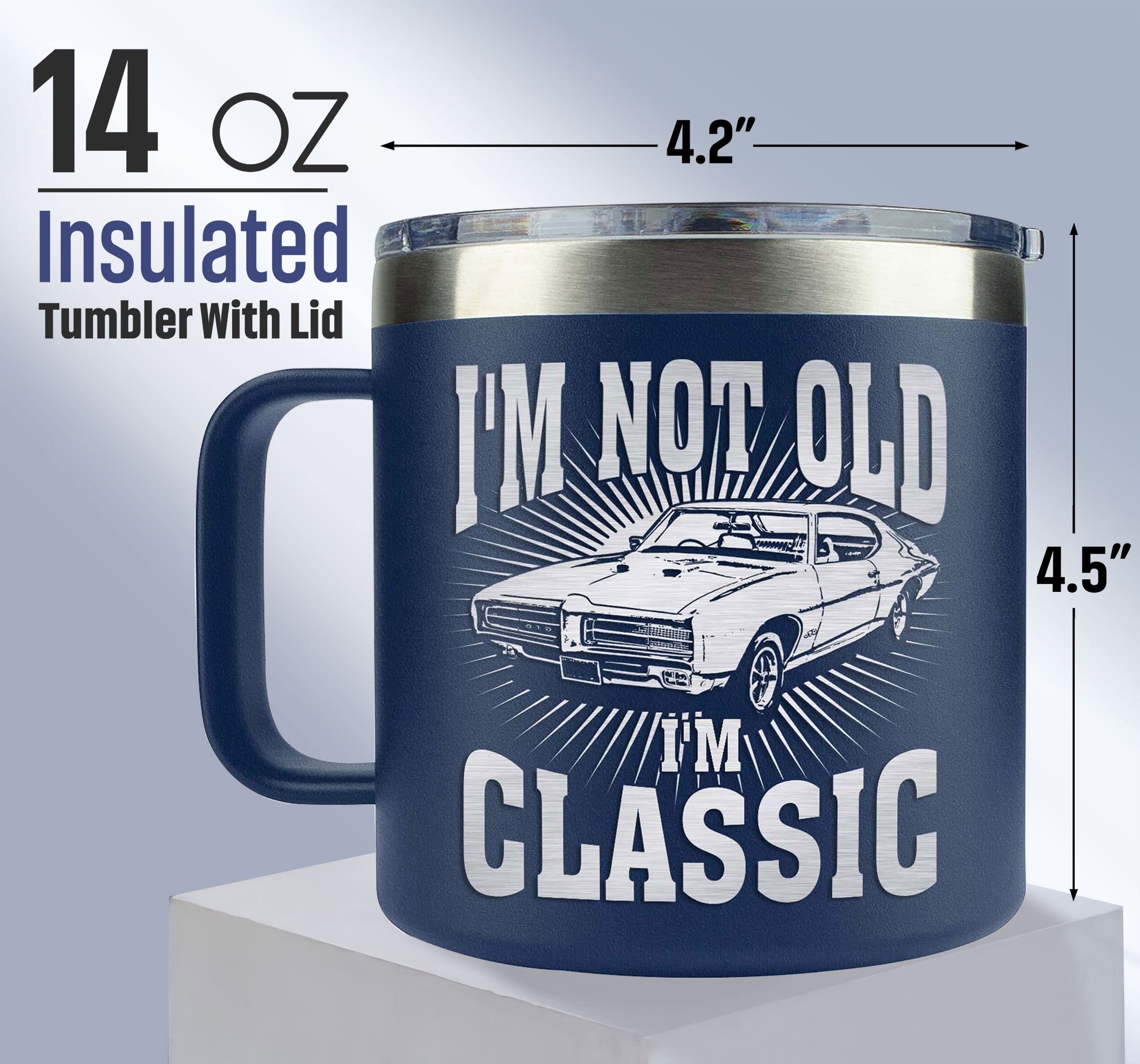 Birthday Gifts for Men, Dad, Grandpa - Gifts for Dad, Men - Men Gifts for Birthday, Dad Gifts for Fathers Day, Christmas - Gag, Funny Gifts for Men - Best Gifts for Men Unique - Novelty Men Mug 14Oz