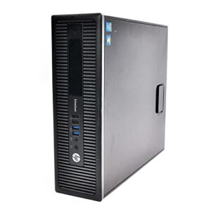 HP EliteDesk 800 G1 SFF Desktop Computer PC,i5 Small Form Factor Business Desk Top,16GB RAM, 240GB SSD, WiFi, Keyboard Mouse,Windows 10 Pro 64-bit(Renewed)