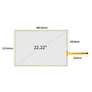 Head Sun 2PCS 22.22Inch Surface Capacitive Touch Screen 17-9331-206