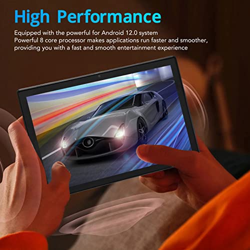 10.1 inch Tablet Android 12, Tablet PC with 12GB RAM 256GB ROM, Octa Core CPU, 2.4G / 5G WiFi, 7000mAh Battery, 8+16MP Camera 4G Phone Tablet (US Plug)