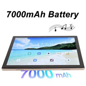 10.1 Inch Business Tablet for Android 12.0, 8GB 256GB IPS Dual Cameras Octa Core, 5G WiFi 4G LTE Calling Cellphone Tablet, 7000mAh for Learning, Working, Office