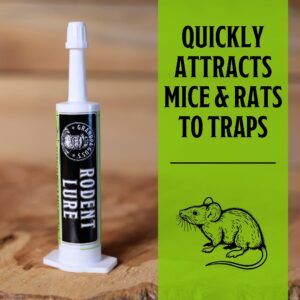 Grandpa Gus's Rodent Lure for Traps, All-Natural Food-Grade Attractant Gel to Bait Mice & Rats, 0.5oz (Pack of 2)