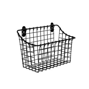 vintage living® cabinet & wall mount basket - large