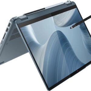 Lenovo Flex 7 Touch 2-in-1 Laptop in Stone Blue Intel (10-core) i7-1255U up to 4.7GHz 16GB DDR4 512GB SSD WiFi + BT 14in 2.2K Backlit Keyboard HDMI W11 Pen iSlik (Flex7 - Renewed)