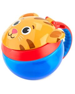 skip hop x daniel tiger baby snack container, mealtime snack cup, daniel tiger