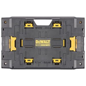 dewalt toughsystem 2.0 tool storage adaptor, connecting dewalt toughsystem 2.0 products to dewalt tstak (dwst08017)