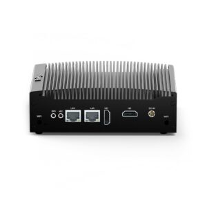 baieyu industrial fanless computer core i5-8260u, fanless mini pc preinstalled windows 11 pro 16gb ram ddr4 512gb ssd, 2×hd port, 2×rs232 com, 4×usb 3.0, 4×usb 2.0, auto power on, industrial mini pc