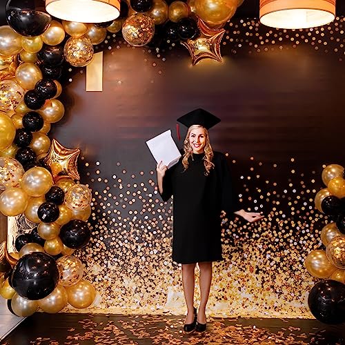 Dazzle Bright 100 PCS Metallic Gold Balloons Latex Balloons Different Party Balloon Kit for Balloon Garland Arch Birthday Party Graduation Baby Shower Wedding Holiday Decoration(18-12-10-5 Inch)