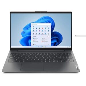 Lenovo IdeaPad 5i 15.6" Touchscreen Notebook | Intel Core i7-1165G7 Processor | 8GB RAM| 512GB SSD | Intel Iris Xe Graphics | Backlit Keyboard | Fingerprint | Windows 11 Home | Bundle with Stylus Pen