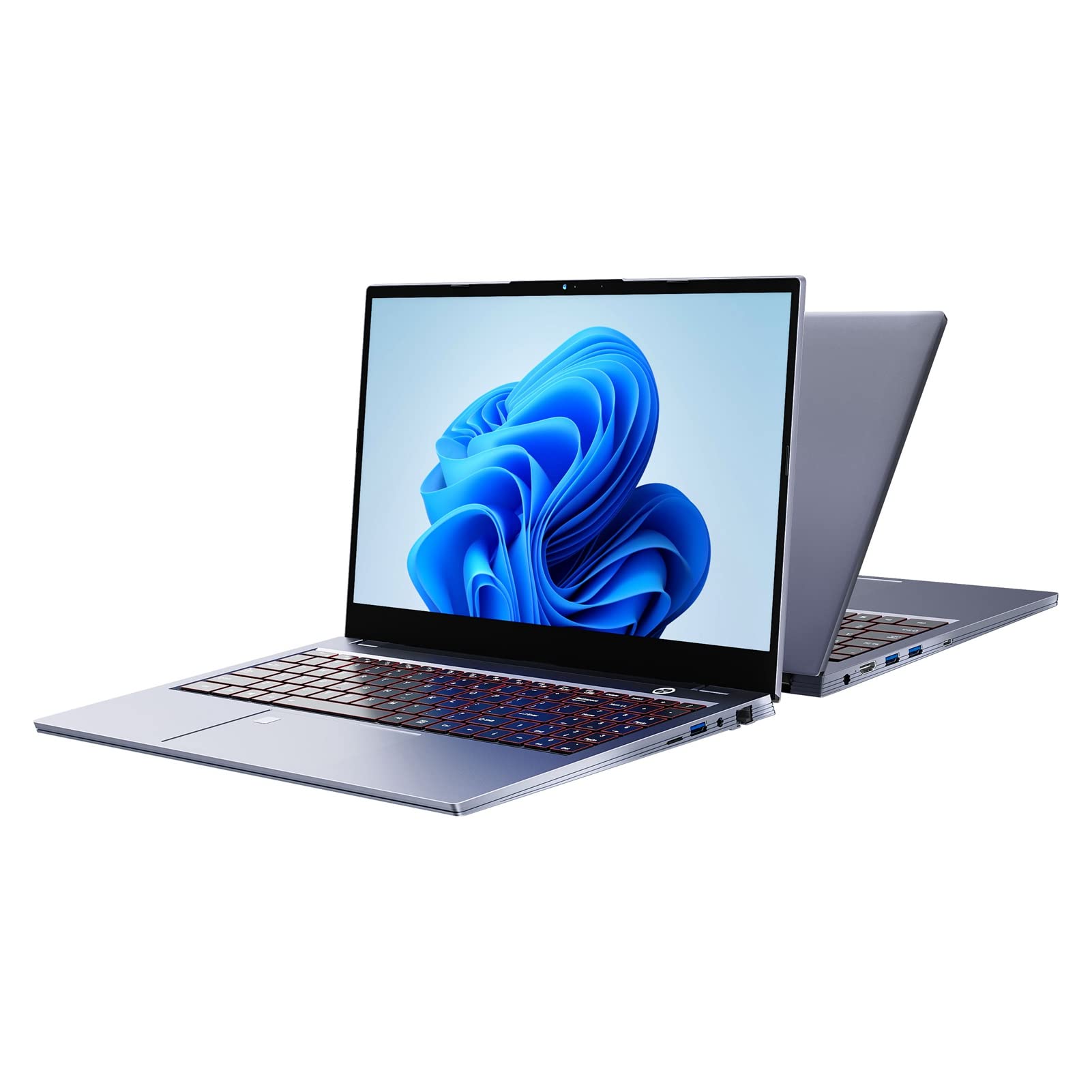 15.6 Inch Laptop for Window10, I7 9th Gen CPU, Portable Ultra Thin FHD Laptop Computer with Fingerprint Backlight Numeric Keyboard, for Business Gaming