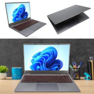 15.6 Inch Laptop for Window10, I7 9th Gen CPU, Portable Ultra Thin FHD Laptop Computer with Fingerprint Backlight Numeric Keyboard, for Business Gaming