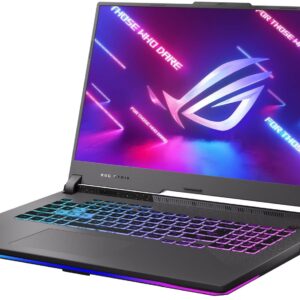 EXCaliberPC 2023 ASUS ROG Strix G17 G713PI-DS94 (AMD Ryzen 9 7945HX, 64GB RAM, 2X 1TB NVMe SSD, RTX 4070 8GB, 17.3" WQHD 240Hz 3ms, Windows 11) Gaming Laptop