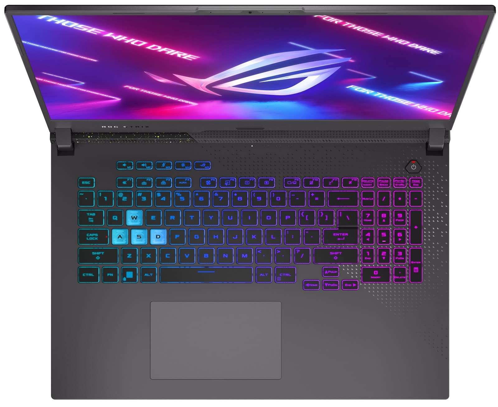 EXCaliberPC 2023 ASUS ROG Strix G17 G713PI-DS94 (AMD Ryzen 9 7945HX, 64GB RAM, 2X 1TB NVMe SSD, RTX 4070 8GB, 17.3" WQHD 240Hz 3ms, Windows 11) Gaming Laptop