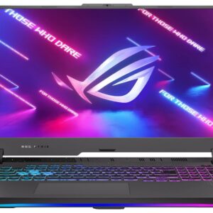 EXCaliberPC 2023 ASUS ROG Strix G17 G713PI-DS94 (AMD Ryzen 9 7945HX, 64GB RAM, 2X 1TB NVMe SSD, RTX 4070 8GB, 17.3" WQHD 240Hz 3ms, Windows 11) Gaming Laptop