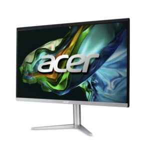 Acer Aspire C24-1300-UR32 AIO Desktop | 23.8" Full HD IPS Display | AMD Ryzen 5 7520U Quad-Core Processor | AMD Radeon 610M Graphics | 8GB LPDDR5 | 512GB PCIe SSD | Wi-Fi 6E | Windows 11 Home,Black