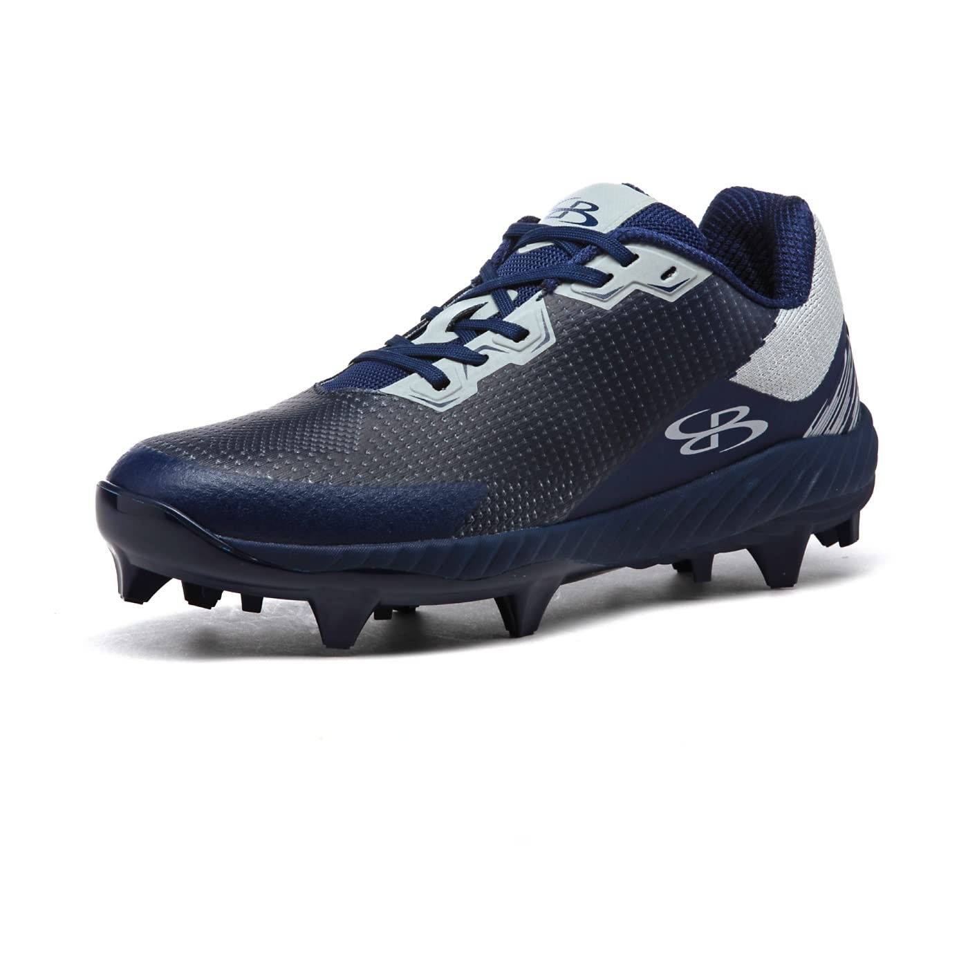 Boombah Women's Impulse PureKnit Molded Cleat Navy/Gray - Size 7