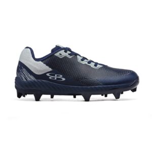 Boombah Women's Impulse PureKnit Molded Cleat Navy/Gray - Size 7