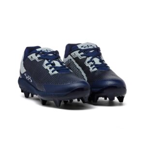 Boombah Women's Impulse PureKnit Molded Cleat Navy/Gray - Size 7