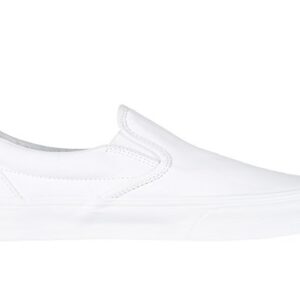 Vans Slip On, True White, Size 5 Men/ 6.5 Woman, 6.5 Women/5 Men