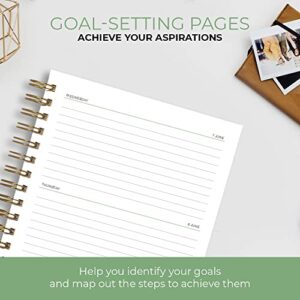 Academic Planner June 2023-April 2024 with Study Tips, Workout Tracker, Motivational Quotes, and Affirmations - Boost Your Productivity and Achieve Your Goals-Small Size