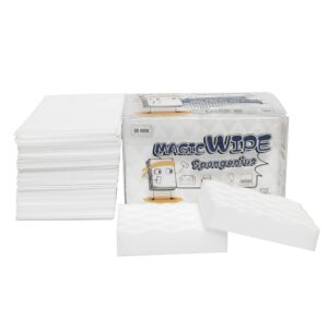 Dr.WOW Magic Wipe Spongenius Kit-Eraser Sheets and 4X Extra Power Multi Surface Foam Cleaning Pads - Bathtub,Floor,Wall Cleaner(40+2) PCS