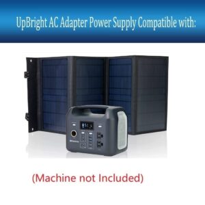 UpBright AC/DC Adapter Compatible with 4Patriots Patriot Power Sidekick D320 810026143830 299Wh Portable Station 300W Mini Solar Generator LifePO4 Battery FY0631503200 Fuyuandian Power Supply Charger