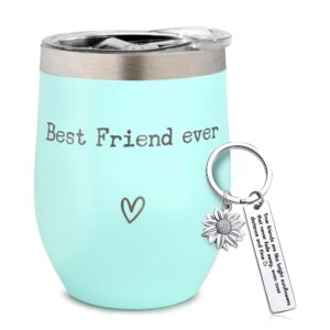 show-ya bestie gifts for women - gifts for bestie,sister,friends,work bestie - birthday gifts for bestie,best friend friendship gifts for bestie sister,12oz coffee cup(mint)