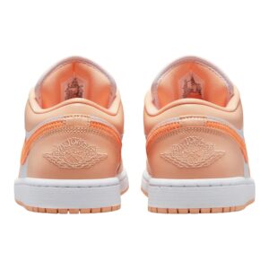 NIKE Jordan 1 Low Women Sunset Haze/Bright Citrus DC0774-801 11w