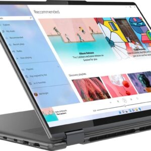 Lenovo 2022 Newest Yoga 7i 2-in-1 16" 2.5K Touch Premium Laptop | Intel Core i5-1240P | Backlit Keyboard | Fingerprint | Windows 11 | Gray| 8GB RAM | 256GB SSD (Renewed)