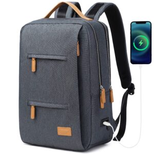 smart laptop backpacks 15.6 inch for women men business travel weekender