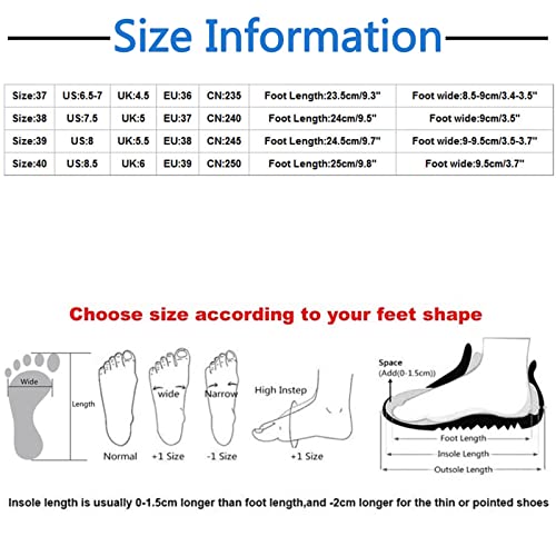 Mzluyin Platform Fashion Sneakers for Women Casual Mesh Breathable Wedges Pointed Toe Thick Bottom High Heel Low Top Shoes Slip On Flat Walking Shoes Play Sneakers Sheer Loafers