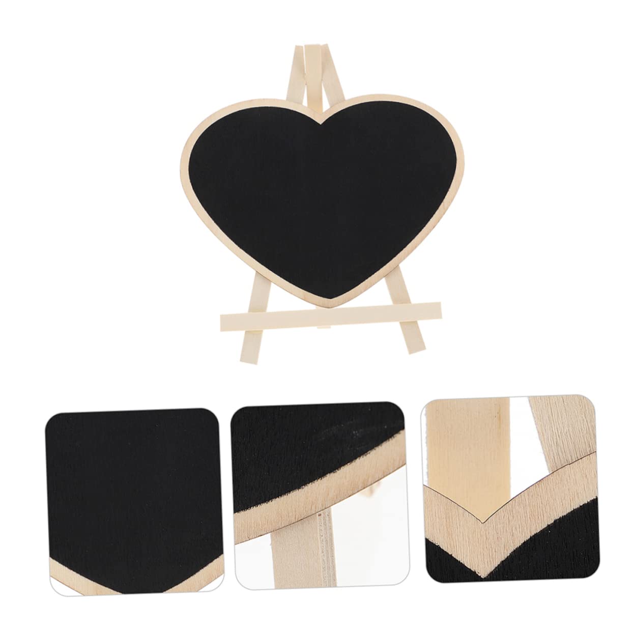 2pcs Vertical Blackboard Chalk Board for Kids Desk Signs Chalkboard for Kids Chalkboard Signs Small Message Board Small Chalkboard Sign Wooden Food Child Graffiti