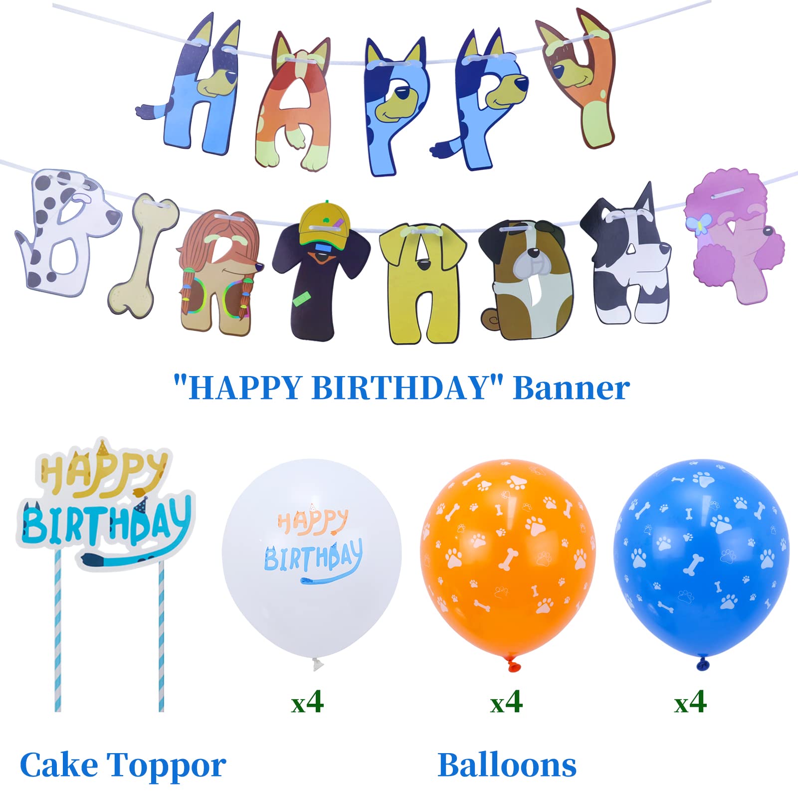 UNICORN ELEMENT Iridescent Birthday Decoration Set - with Iridescent Happy Birthday Banners, Ornaments, Cake Topper, Balloons and Tablecloth for Kids Adult Iridescent Birthday Party Supplies