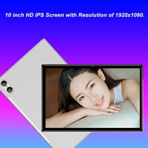 Android 12 Tablet 10 Inch Tablet, Octa Core CPU 8GB RAM 256GB ROM, 1960x1080 10 inch IPS Screen, 7000mAh Battery, 8MP and 16MP Cameras, Gray