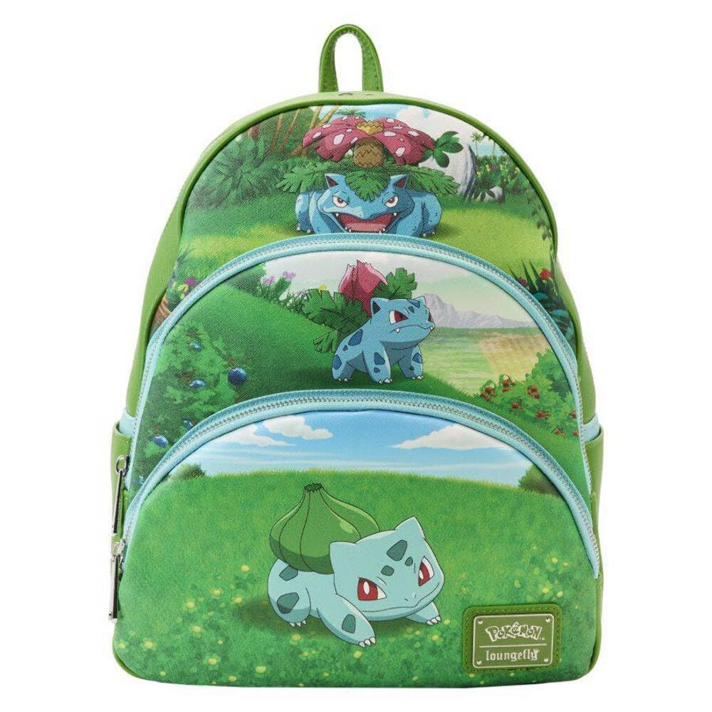 Loungefly Pokemon Bulbasaur Evolution Mini Backpack