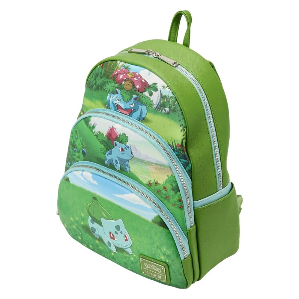 Loungefly Pokemon Bulbasaur Evolution Mini Backpack