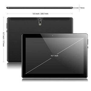 10.1 Inch Tablet, for Android11.0 System 8MP 16MP Portable Tablet HD Screen for Office (US Plug)